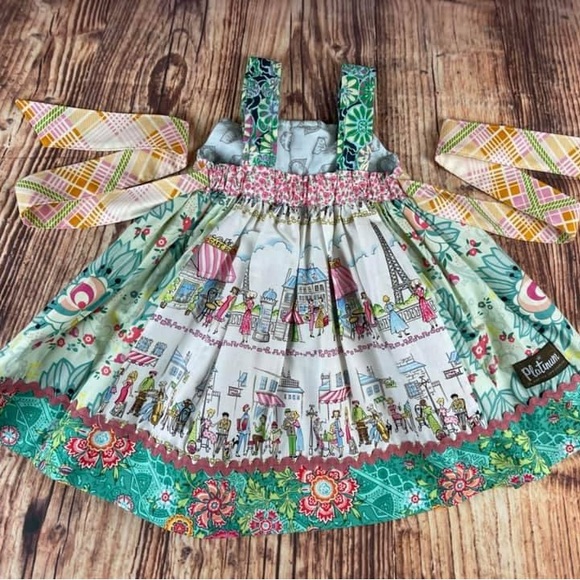 Matilda Jane | Dresses | Matilda Jane Platinum Paneled Smart Knot Dress ...